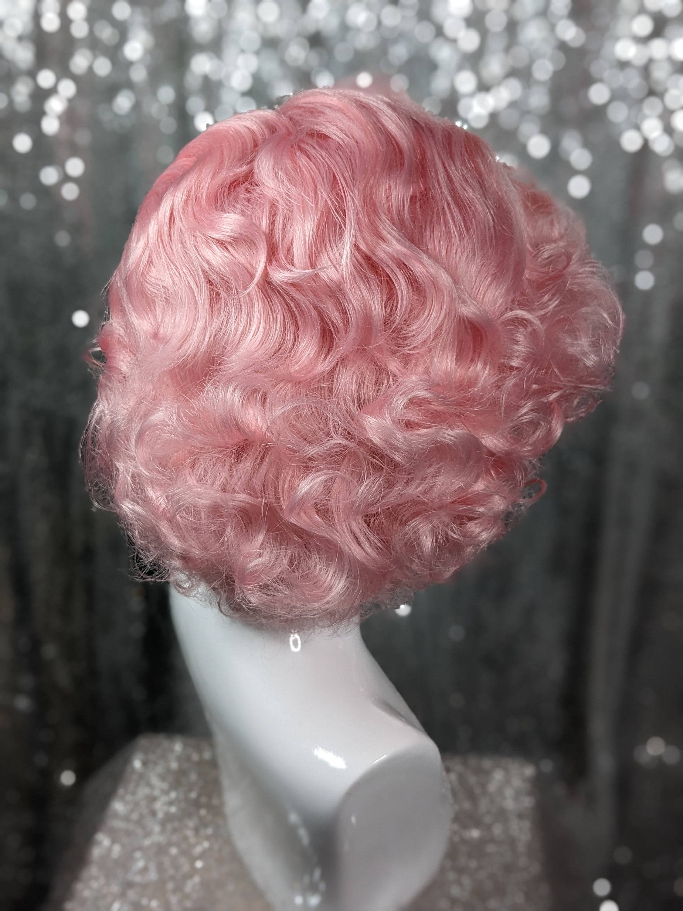 MADE TO ORDER Asymmetrical 1950s Wig Dame Edna Wig Drag Wig - Etsy UK