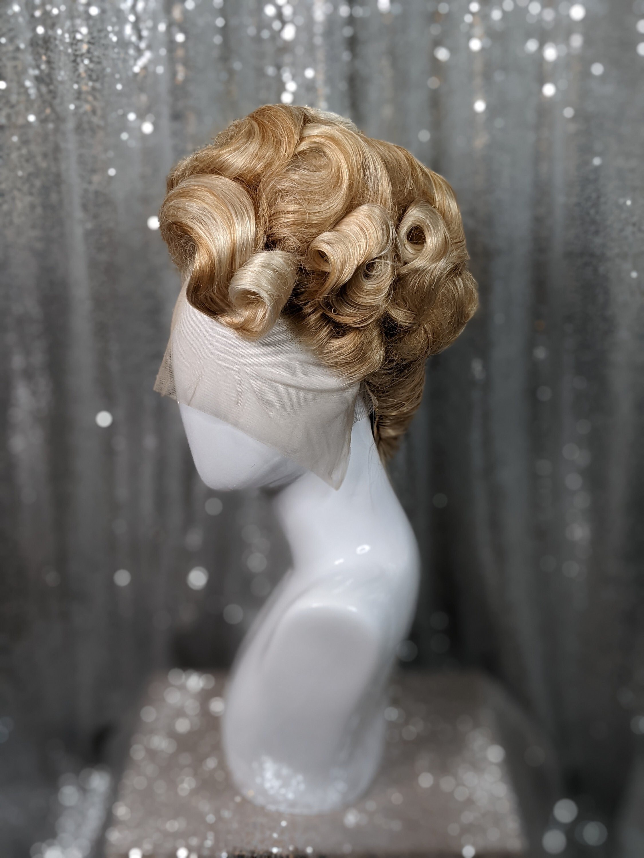 Made To Order 1960s Updo Wig Vintage Wig Drag Queen Wig Etsy