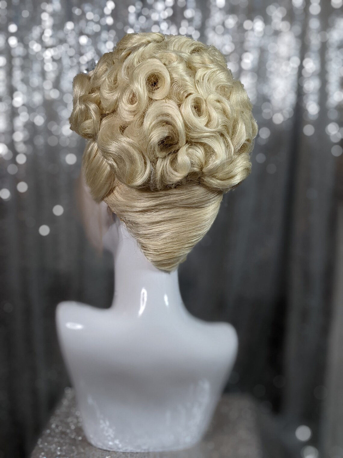 MADE TO ORDER Huge Double Stack Drag Updo Wig Vintage Wig - Etsy UK