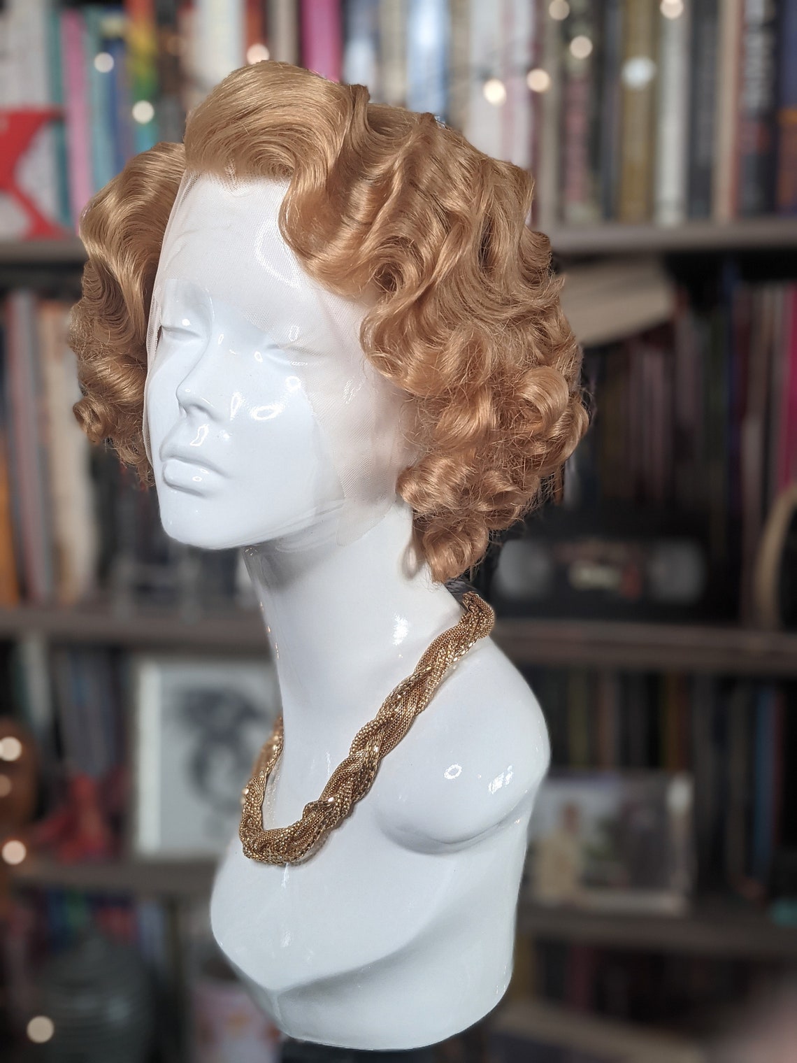 MADE TO ORDER Lightweight 1930s Lacefront Wig Vintage - Etsy