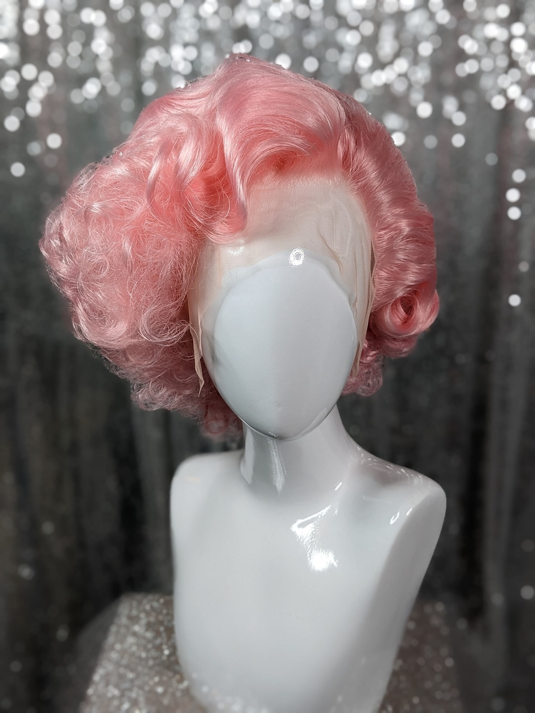 MADE TO ORDER Asymmetrical 1950s Wig, Dame Edna Wig, Drag Wig ...