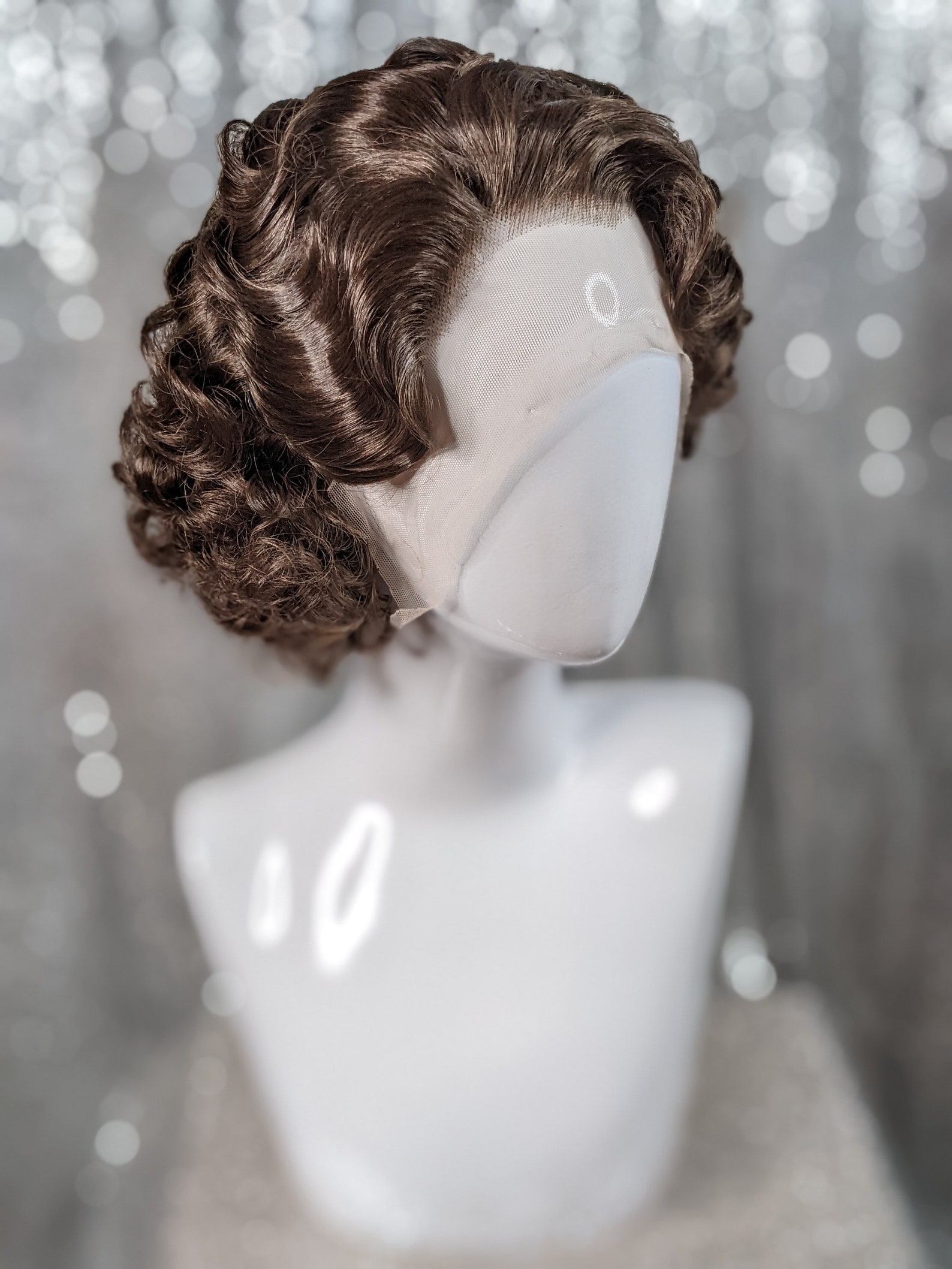 MADE TO ORDER Lightweight 1930s Lacefront Wig Vintage - Etsy