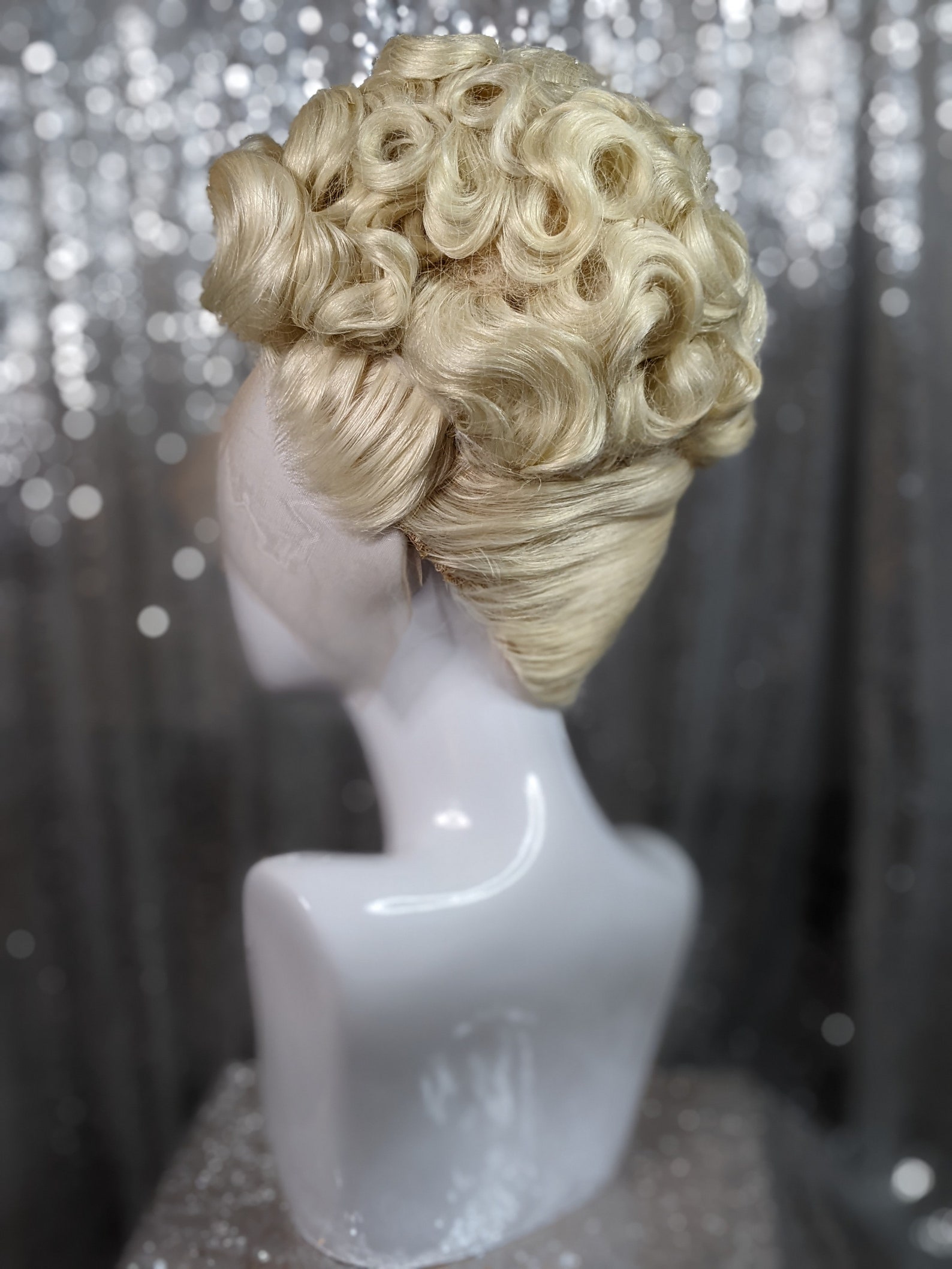 MADE TO ORDER Huge Double Stack Drag Updo Wig, Vintage Wig, Drag Queen ...