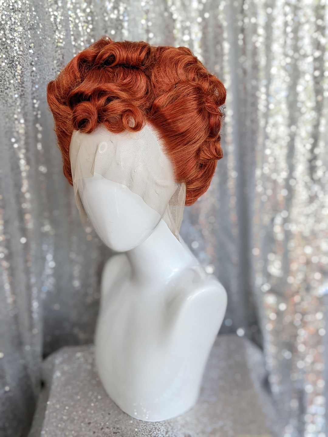 MADE TO ORDER 1940s Updo Wig, Vintage Wig, Drag Queen Wig. Your Choice ...