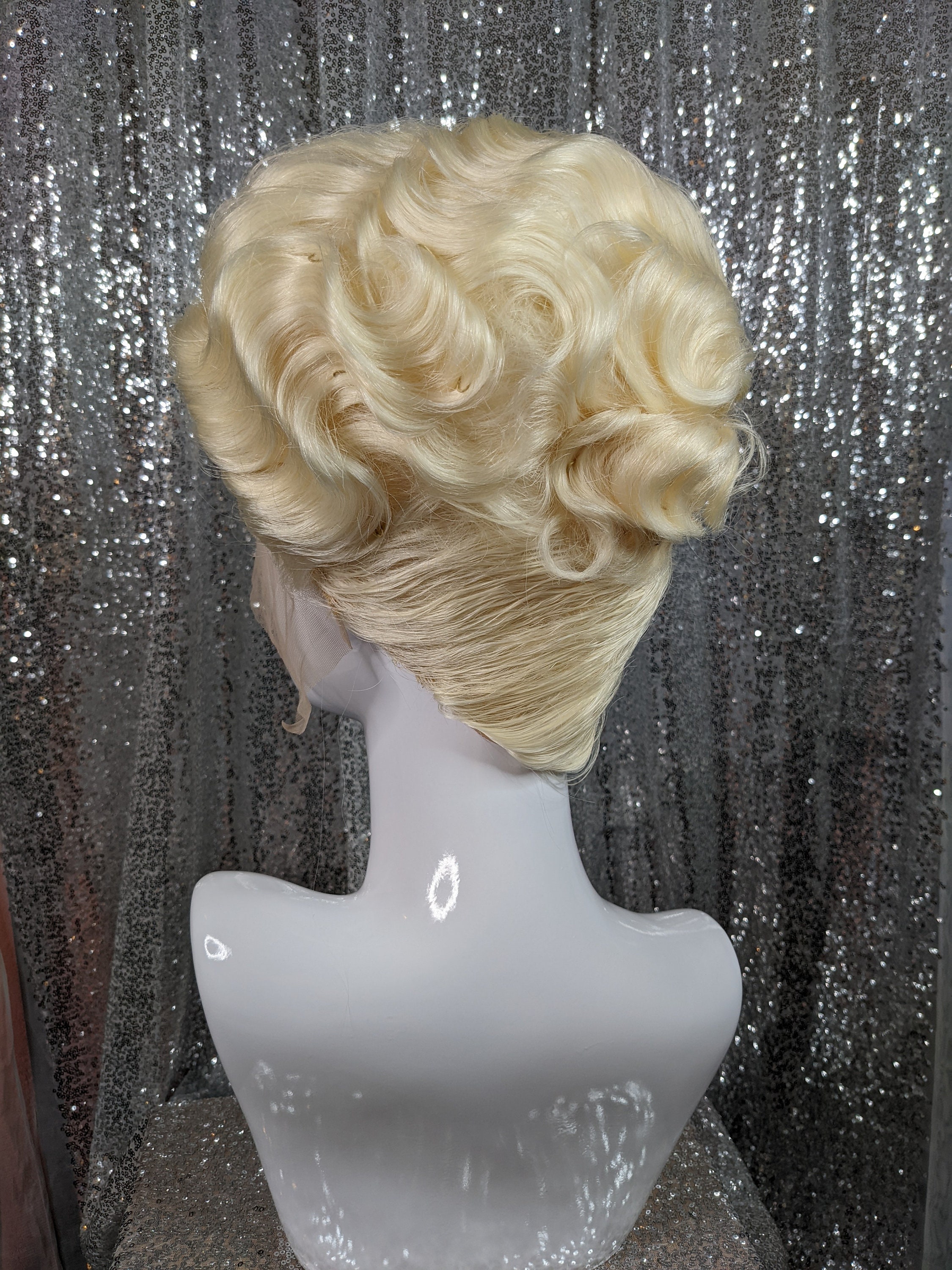 MADE TO ORDER 1950s Updo Wig Lacefront Wig Drag Queen Wig - Etsy