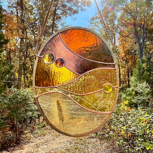 Stained Glass Autumn - Etsy