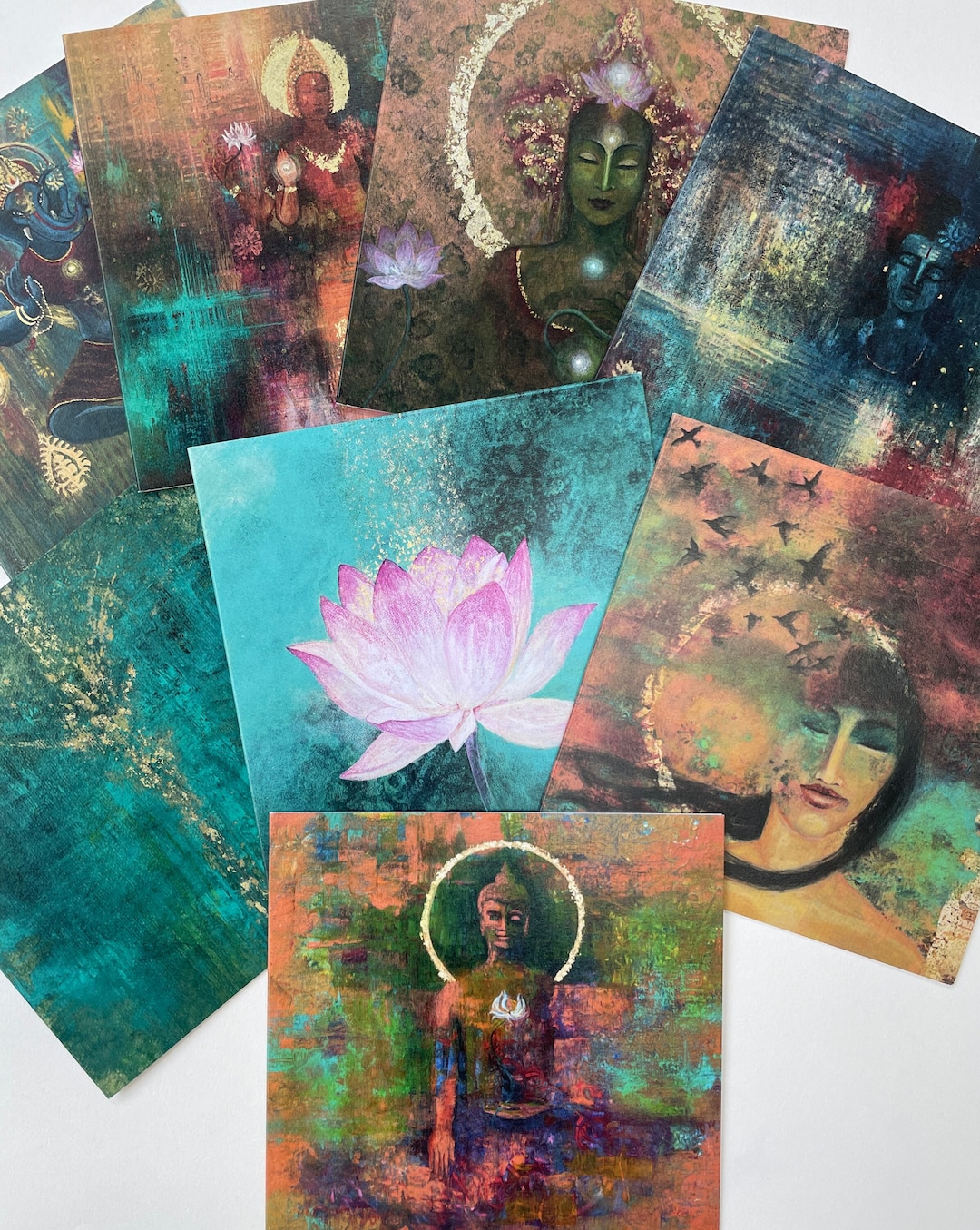 Ultimate Transformation Collection - Set of 8 Spiritual Art Cards ...