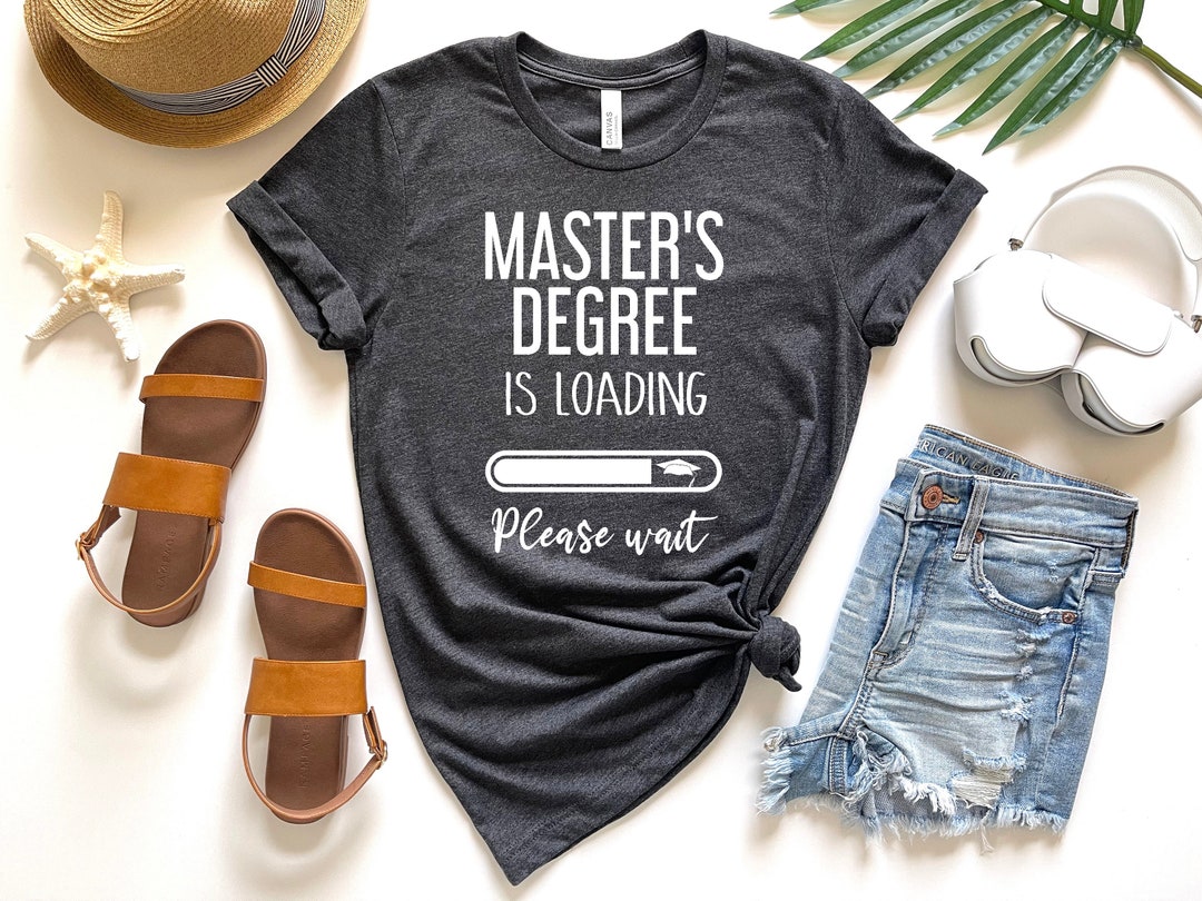 2023 Masters Degree Shirt, Grad School, Postgraduate Tee, Masters ...