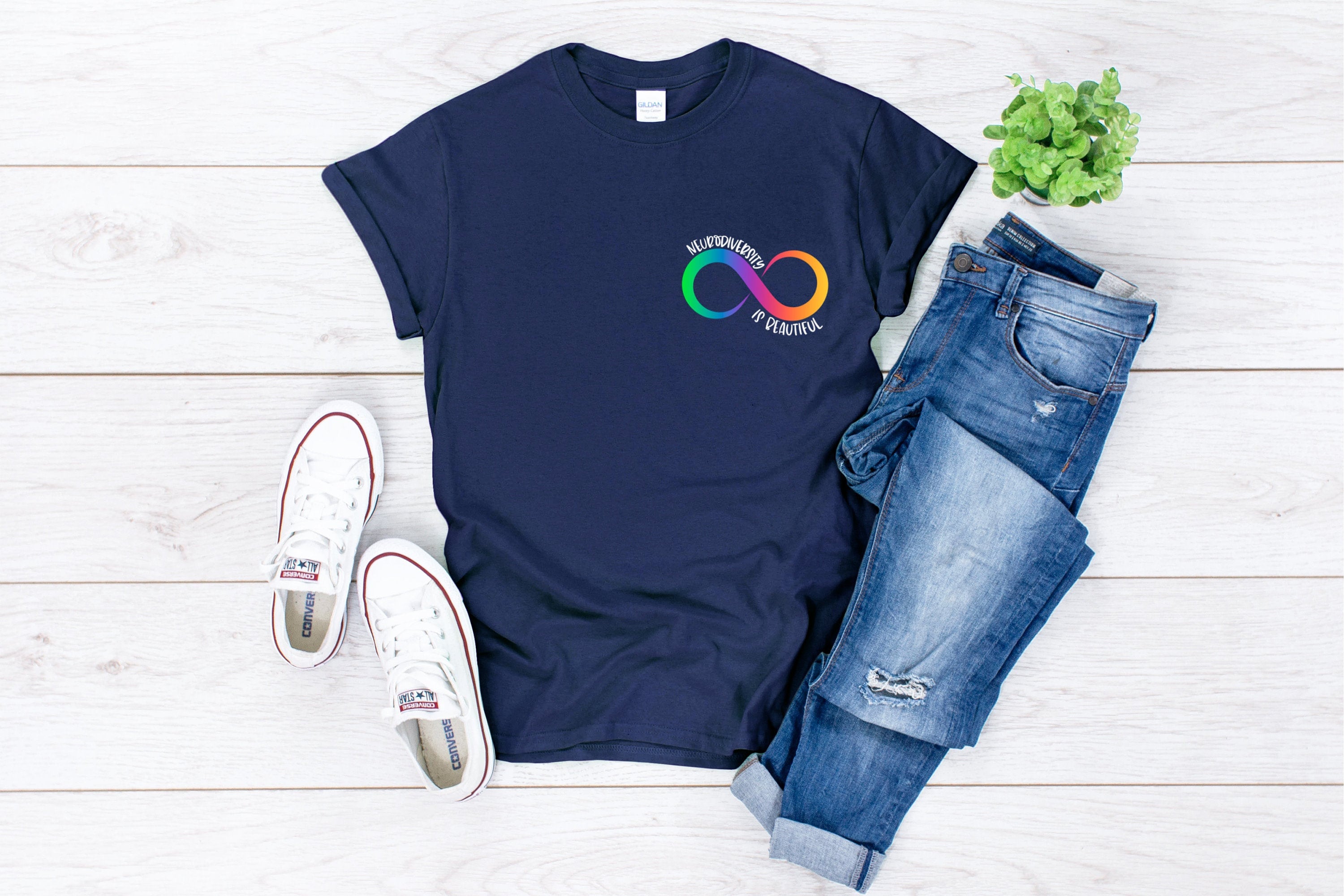 Autism Awareness Infinity Symbol Shirt Neurodiversity is - Etsy