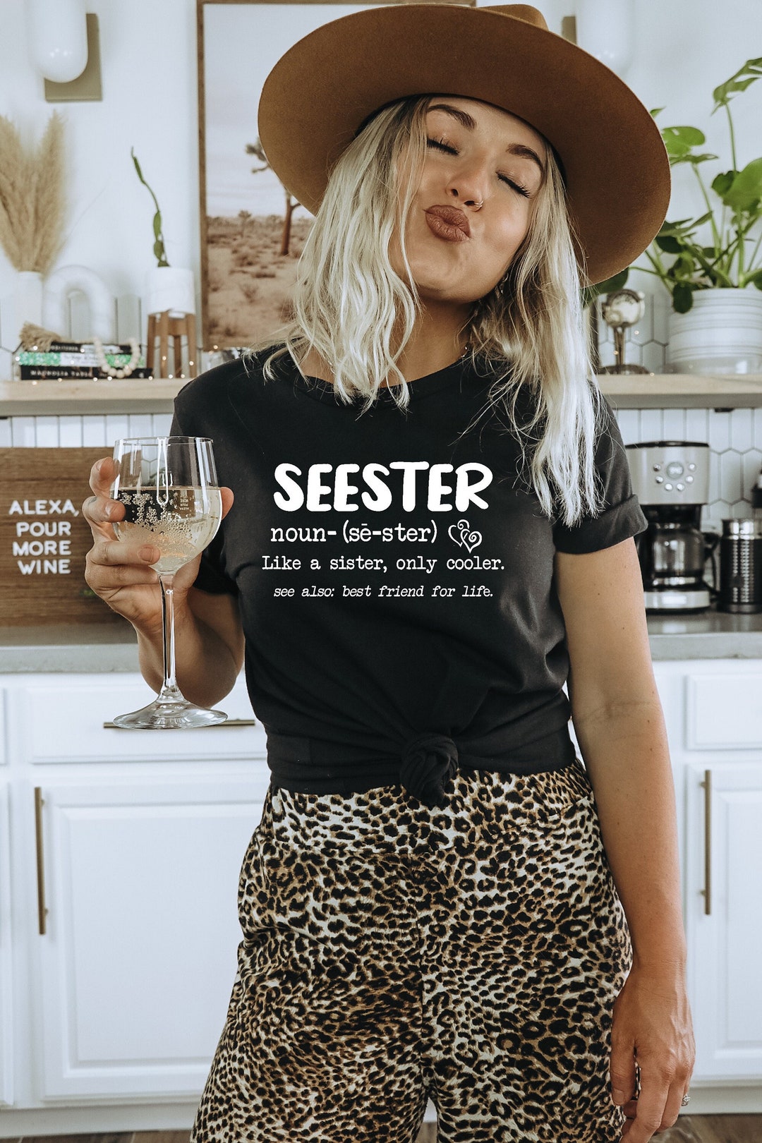 Sister Gift, Seester Definition Tshirt, Seester Noun Shirt, Best Sister ...