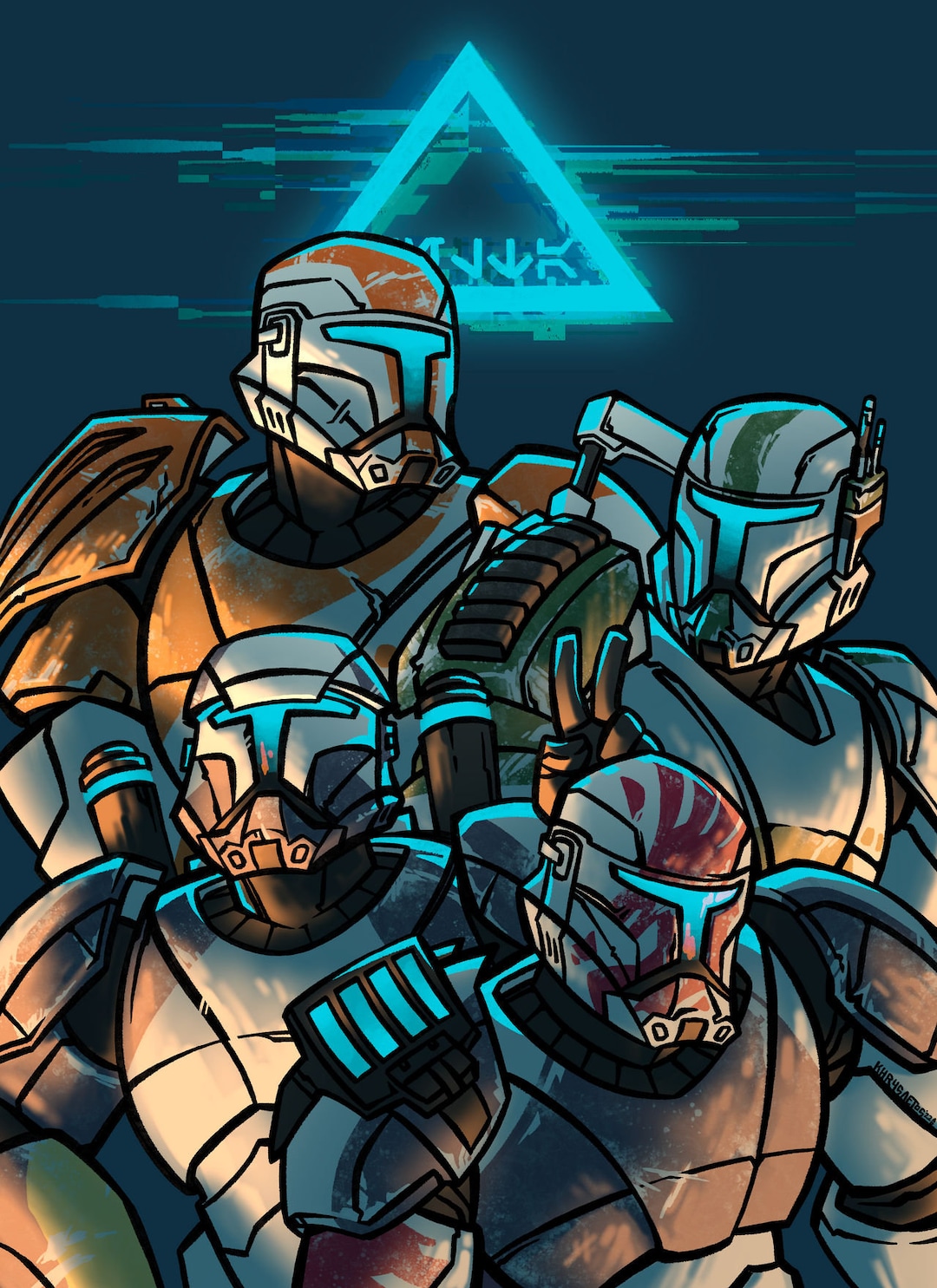 DELTA SQUAD Print - 11x14, 8.5x11, 5x7 - Etsy