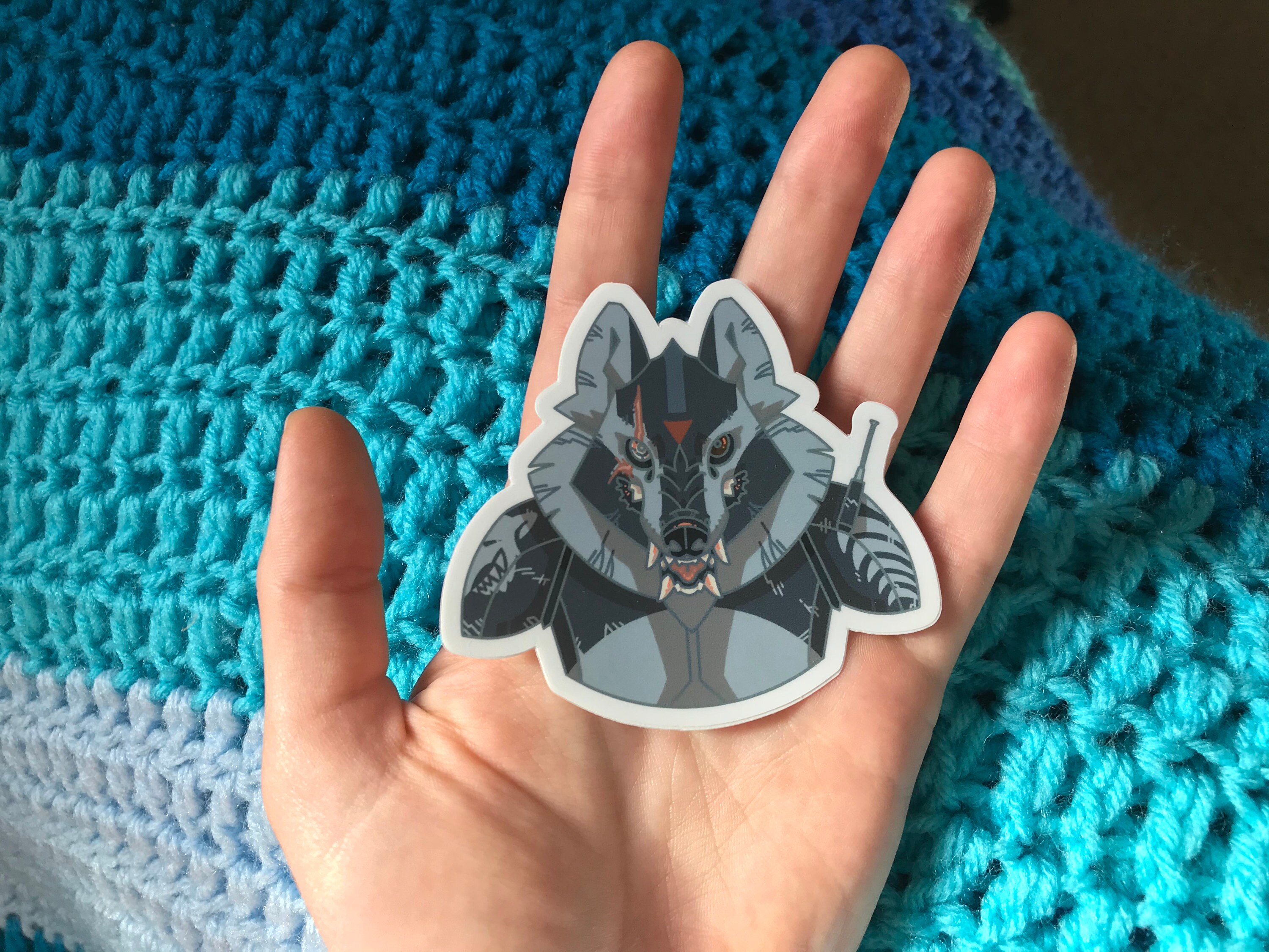 Commander Wolffe Vinyl Sticker | Etsy