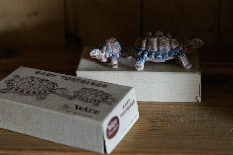 Vintage Original Wade Baby Tortoises Circa 1950 1960's - Etsy