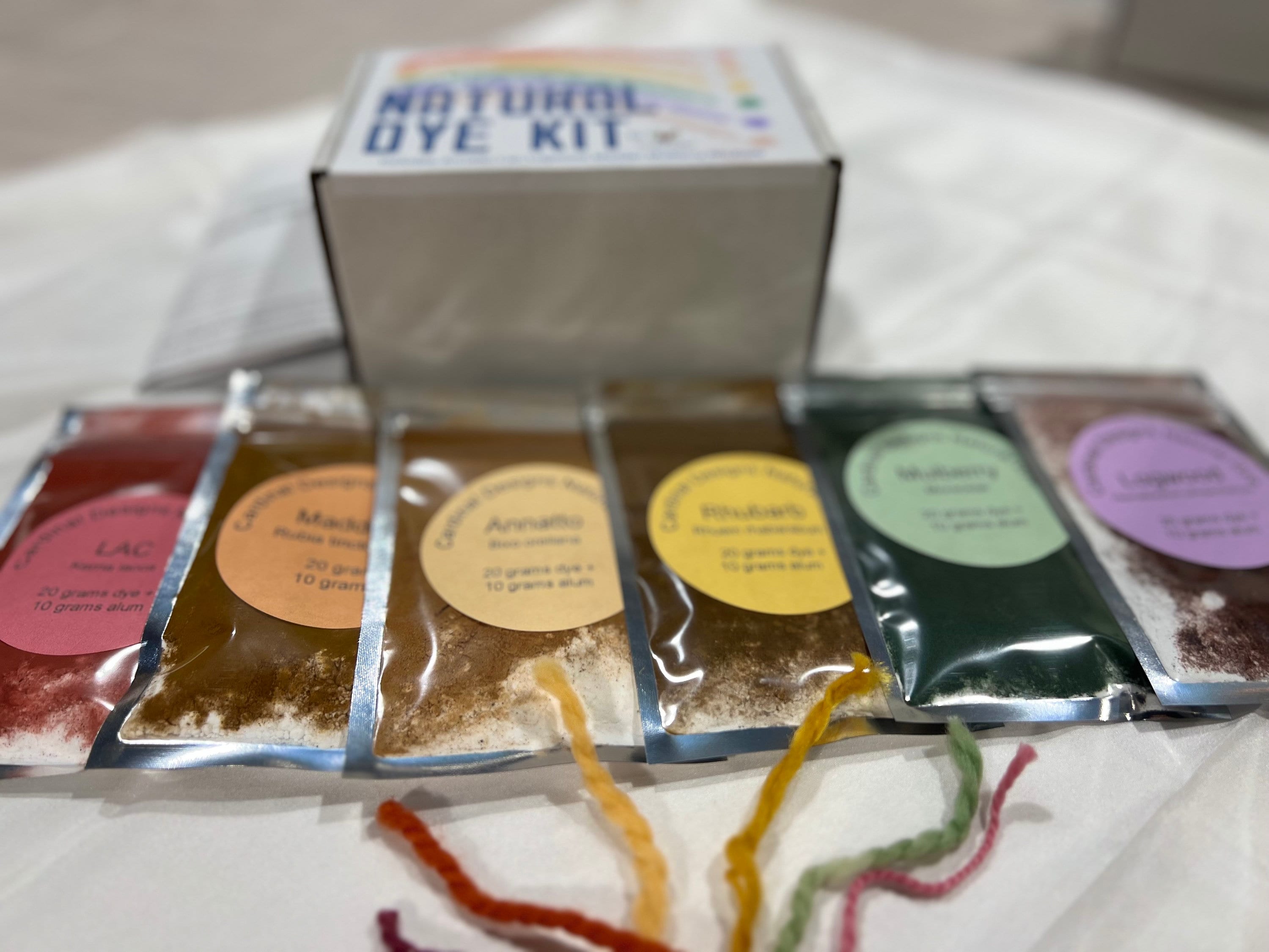 Natural Dye Kit (alum Included) - Etsy