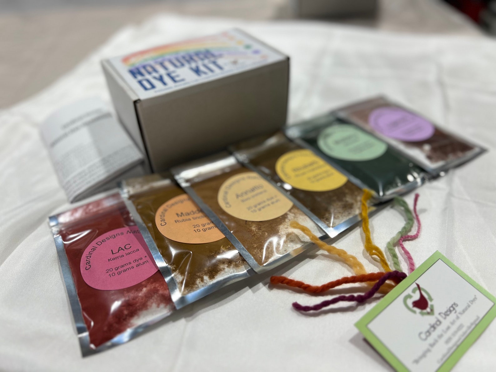 Natural Dye Kit (alum Included) - Etsy