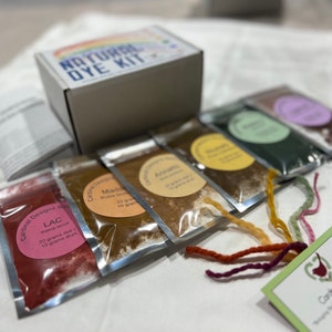 Natural Dye Kit (alum Included) - Etsy