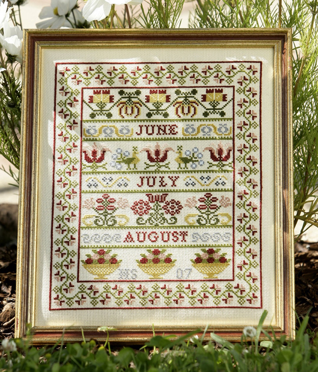 Summer Band Cross Stitch Kit - Etsy