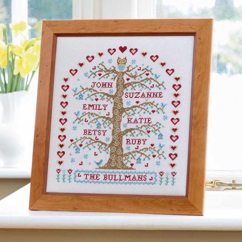 Cross Stitch Tree - Etsy