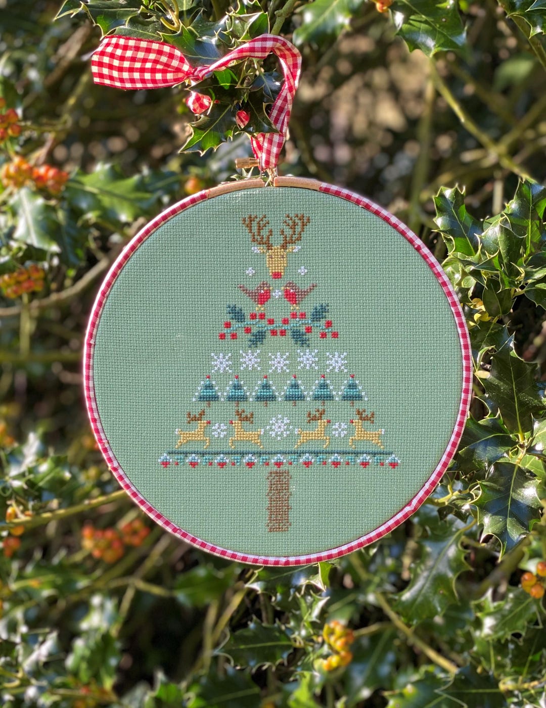Reindeer Christmas Tree - Mini Project - Etsy