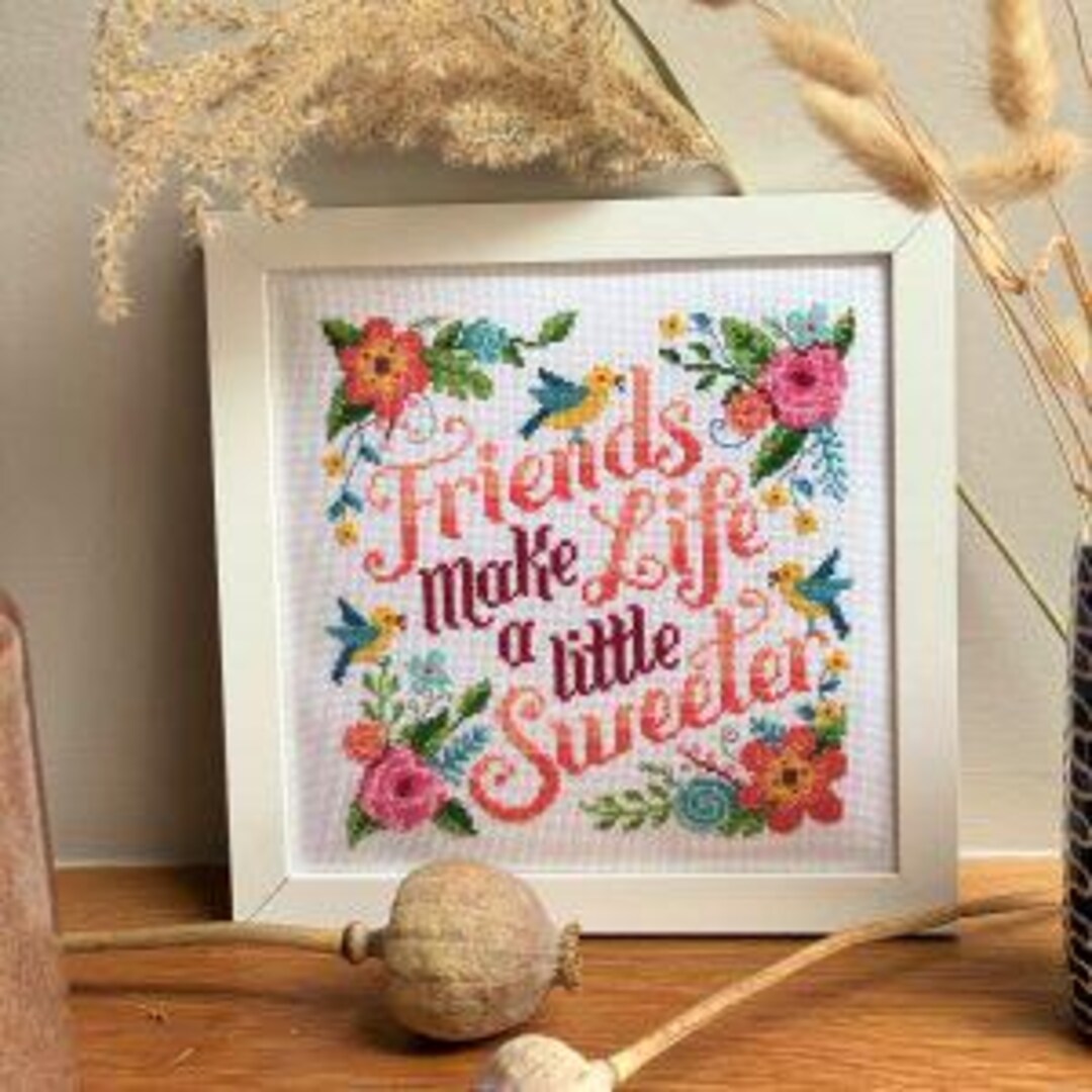 Friends Make Life a Little Sweeter - Mini Project Downloadable PDF - Etsy
