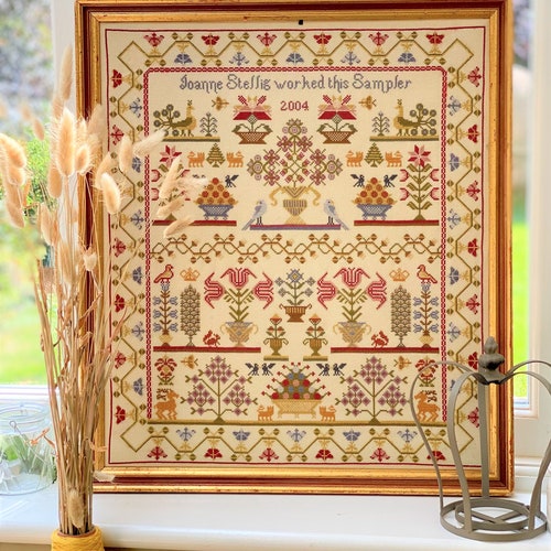 Pot Sampler Cross Stitch Kit - Etsy