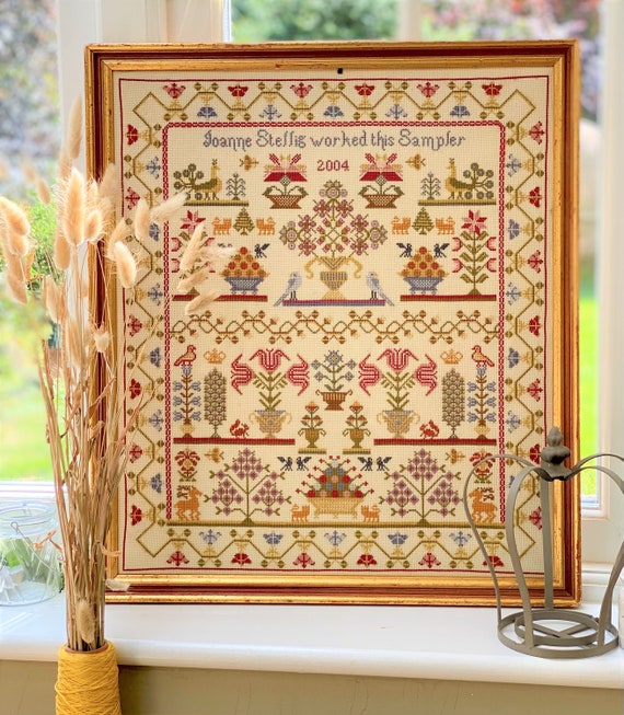 Pot Sampler Cross Stitch Kit - Etsy