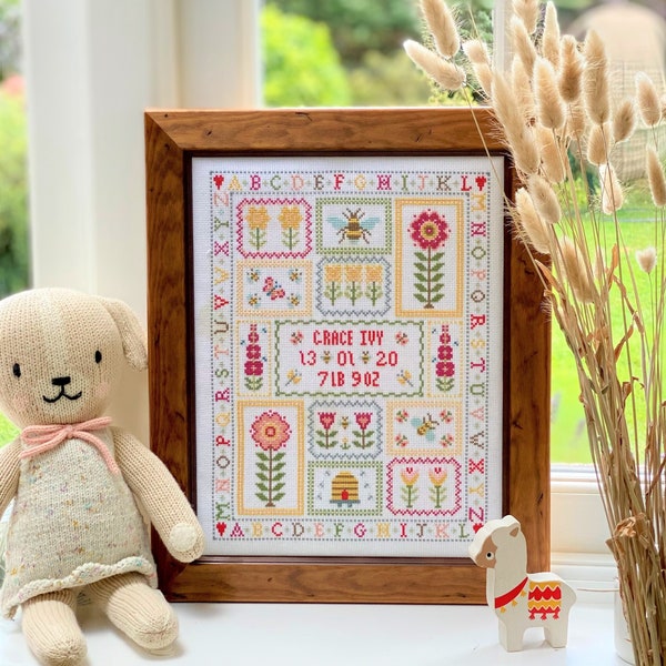 Bee Cross Stitch - Etsy