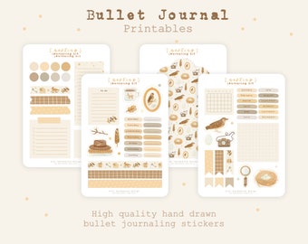 Printable Bujo Kit - Etsy