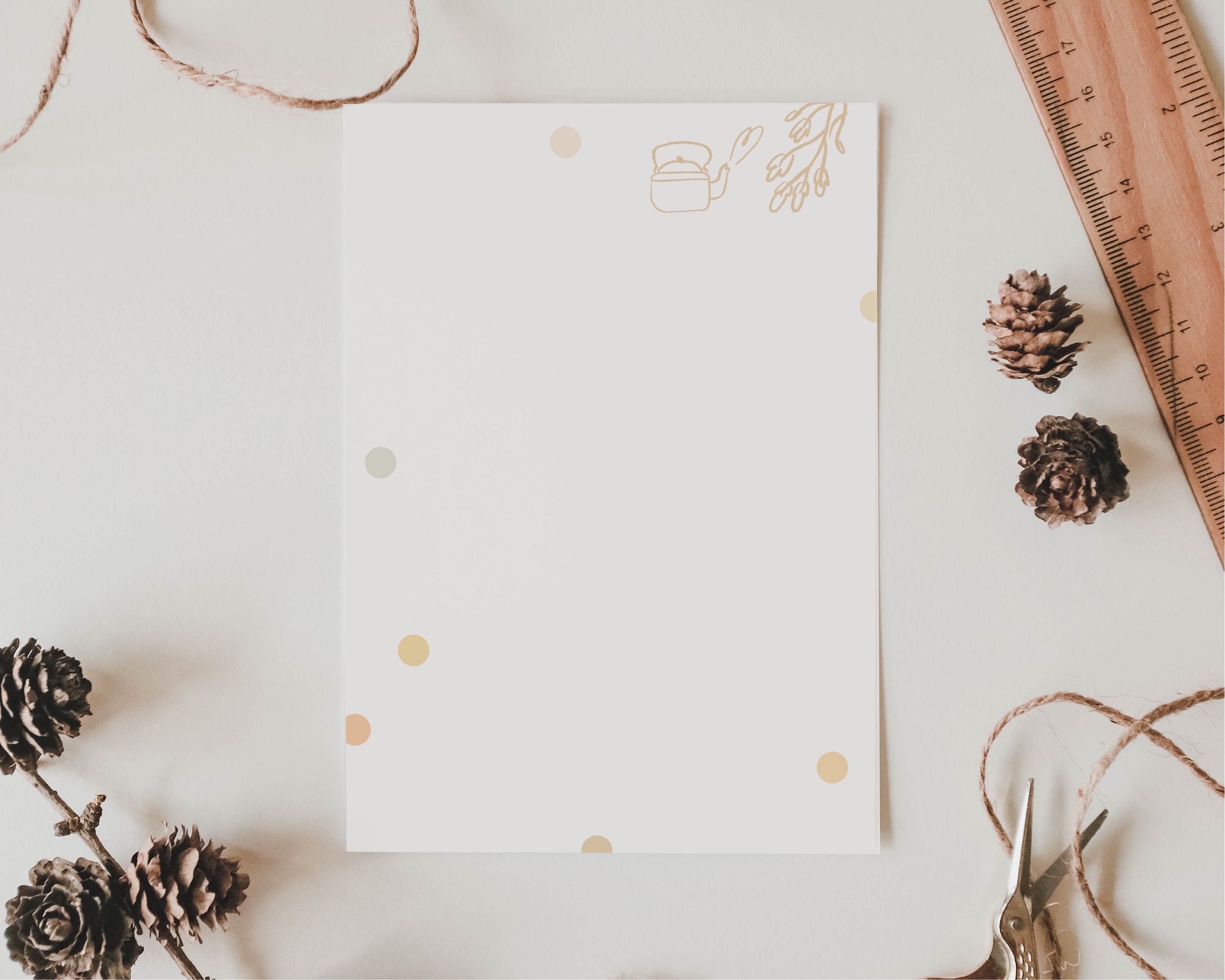 Stay Cozy Postcard Double Sided Greeting Card Autumn Nature Hygge Cozy ...