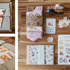 Cozy Day Kit Gift Box Hygge Self Care Gift Set Art Creative Gift Fun ...
