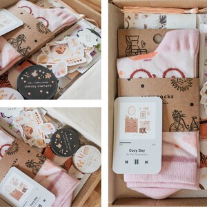 Cozy Day Kit Gift Box Hygge Self Care Gift Set Art Creative Gift Fun ...