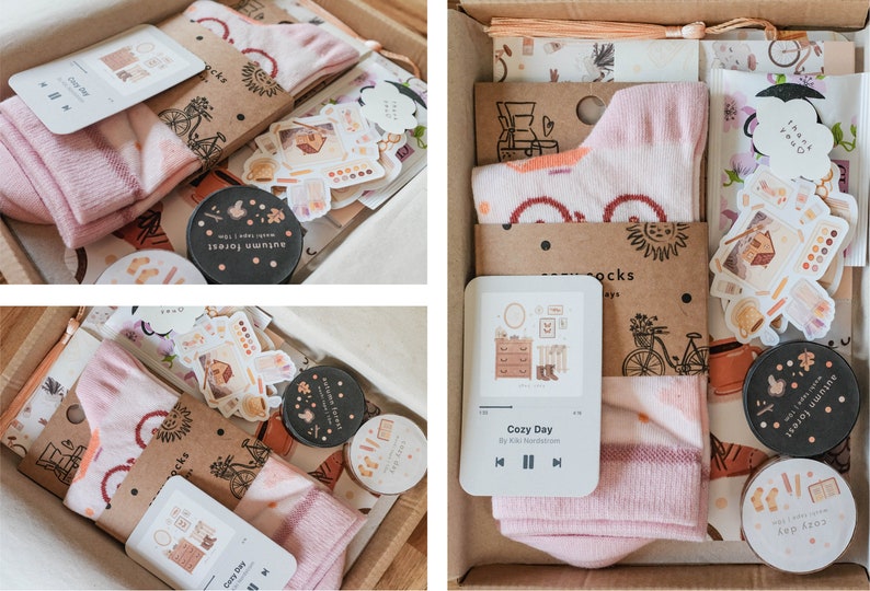 Cozy Day Kit Gift Box Hygge Self Care Gift Set Art - Etsy