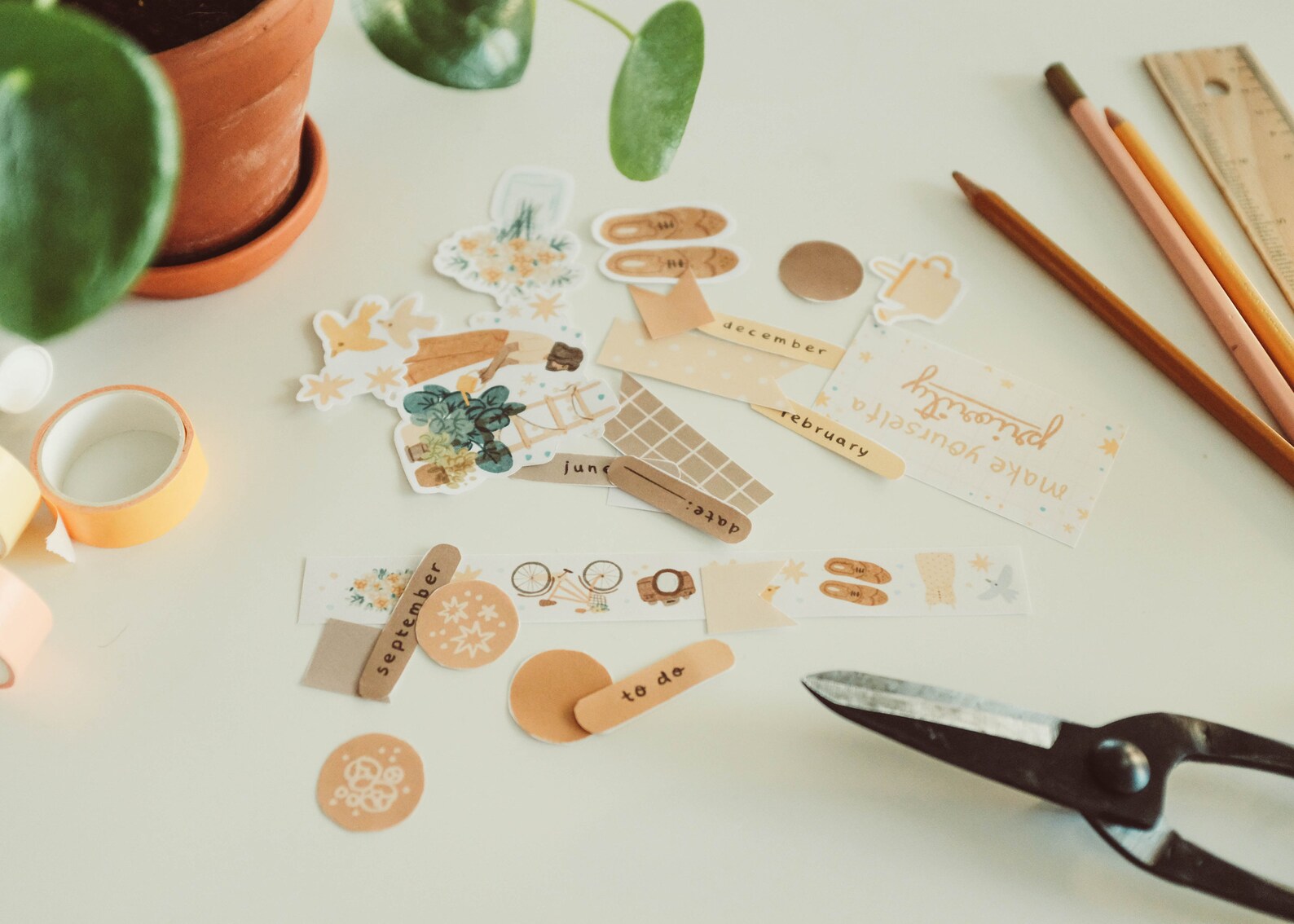 Slow Living Bullet Journal Printable Kit Cute Illustrated - Etsy