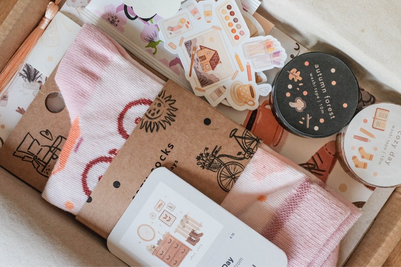 Cozy Day Kit Gift Box Hygge Self Care Gift Set Art - Etsy