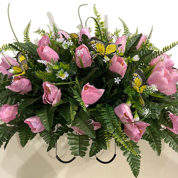 Cemetery Flowers - Etsy