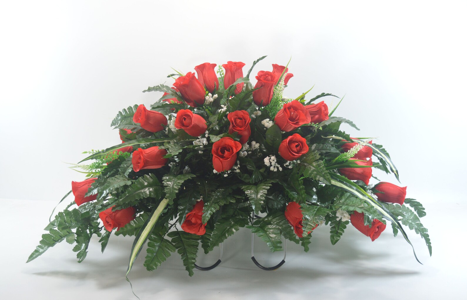 Cemetery Saddle - Spring Cemetery Flowers - Cemetery Decoration -flower ...