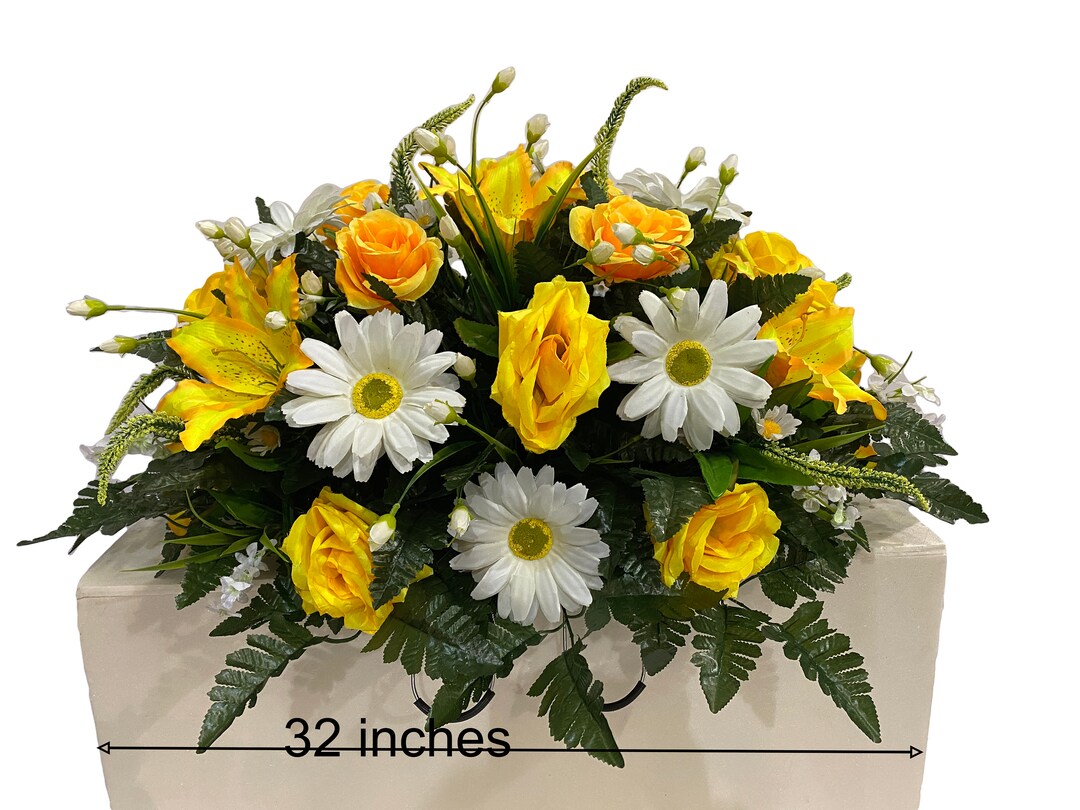 Spring Cemetery Flowers flower for Cemetery-grave Site Flower-headstone ...