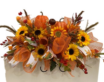 Autumn Mix Cemetery Saddle Fall Cemetery Flowers Cemetery - Etsy