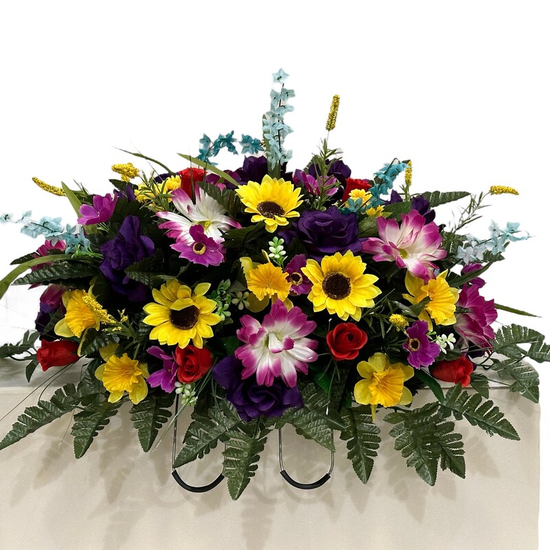 Headstone Spray - Etsy