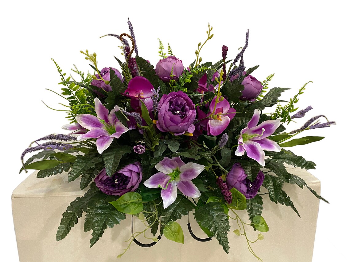 Spring Cemetery Flowers flower for Cemetery-grave Site - Etsy