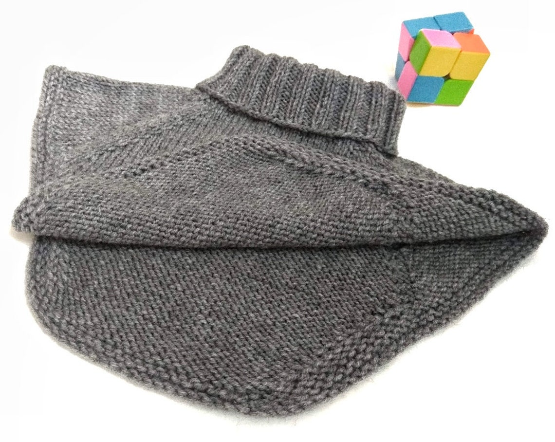 KNITTING PATTERN knit dickey easy knit turtleneck PDF | Etsy