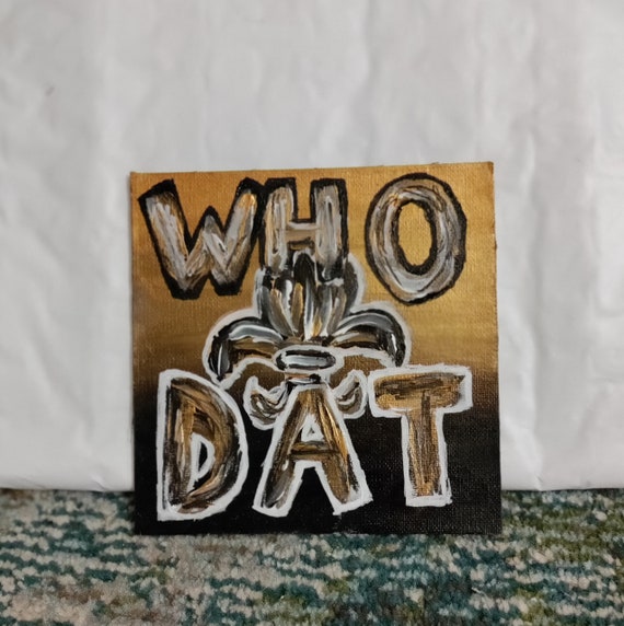 New Orleans Saints Who Dat Wallpaper