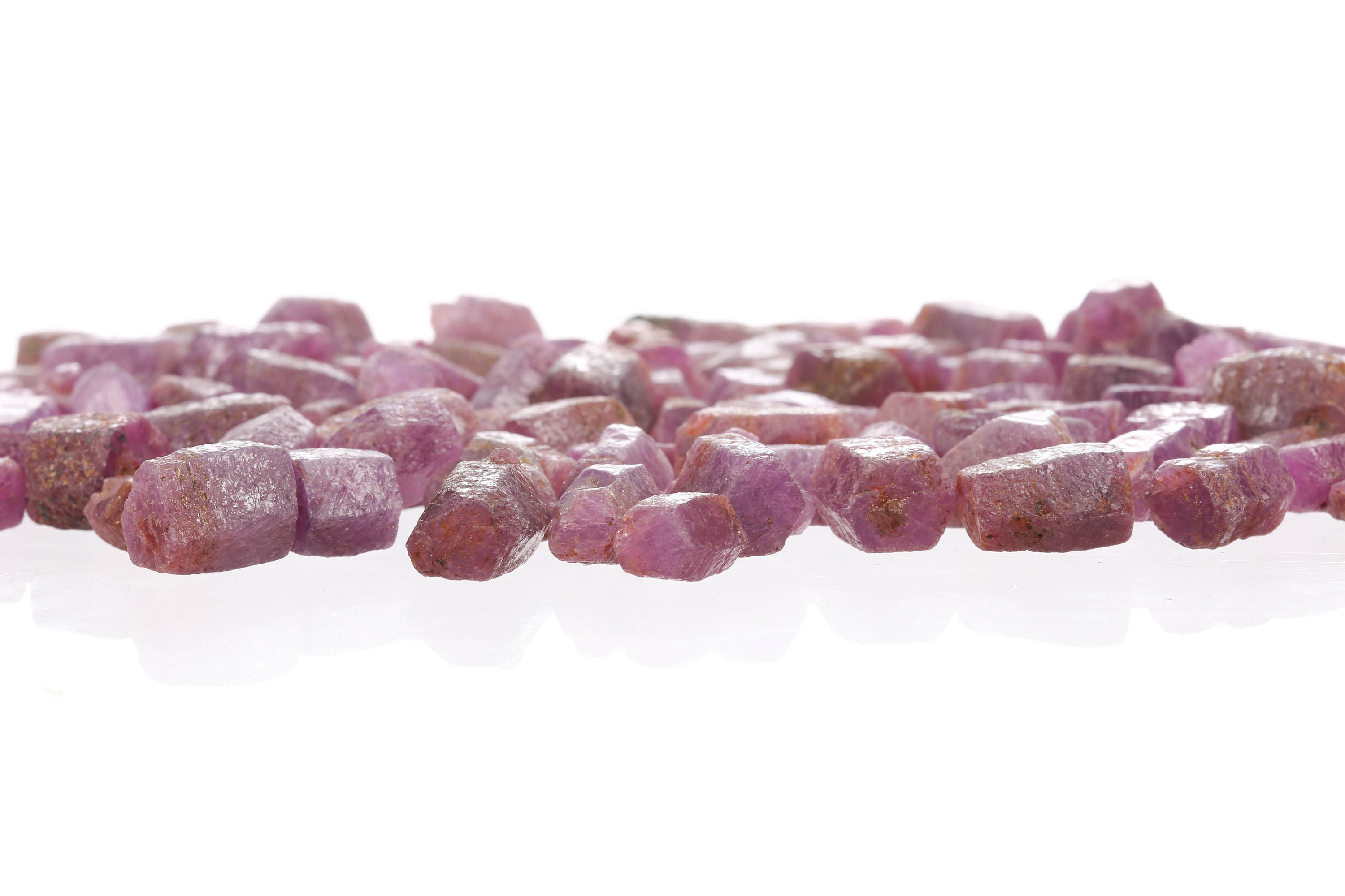 Raw Ruby Pieces Rough Ruby Genuine Uncut Ruby Crystal July | Etsy