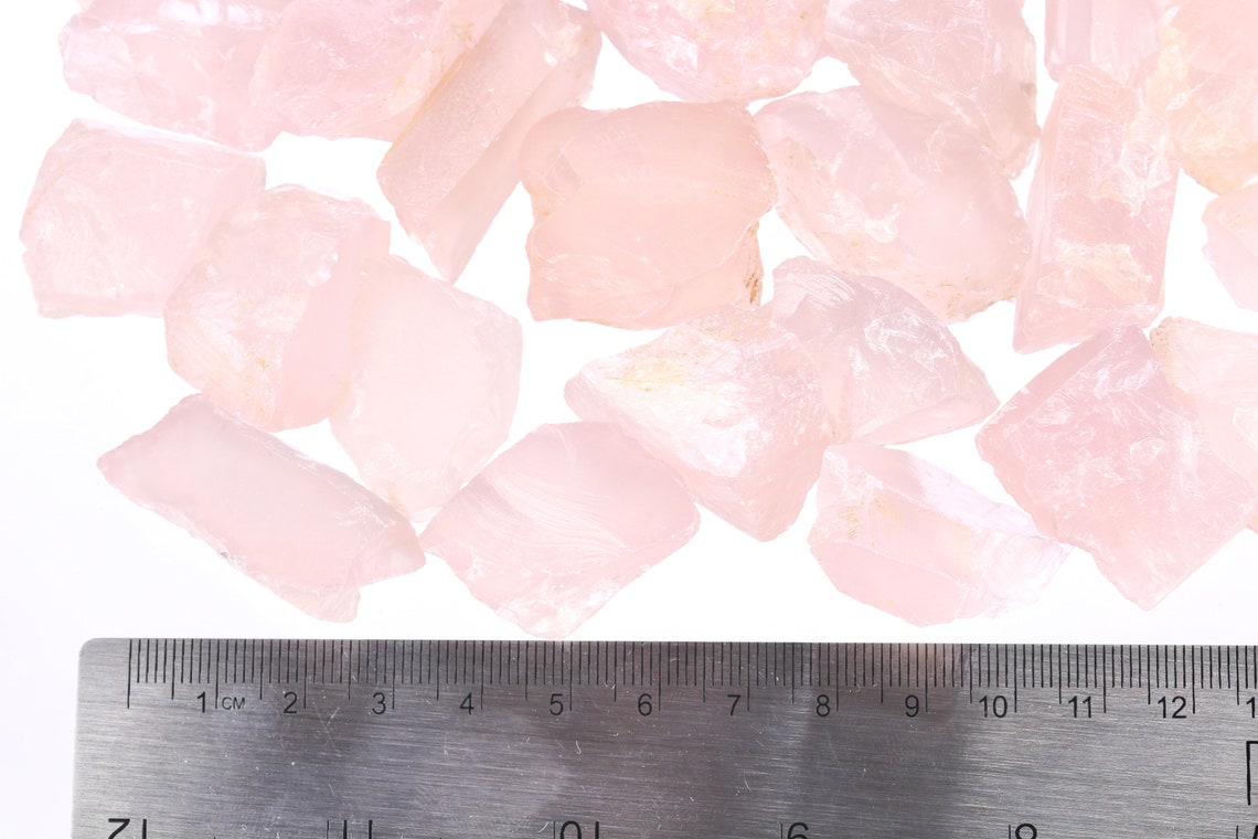 Raw Pink Moonstone Pieces Rough Pink Moonstone June | Etsy