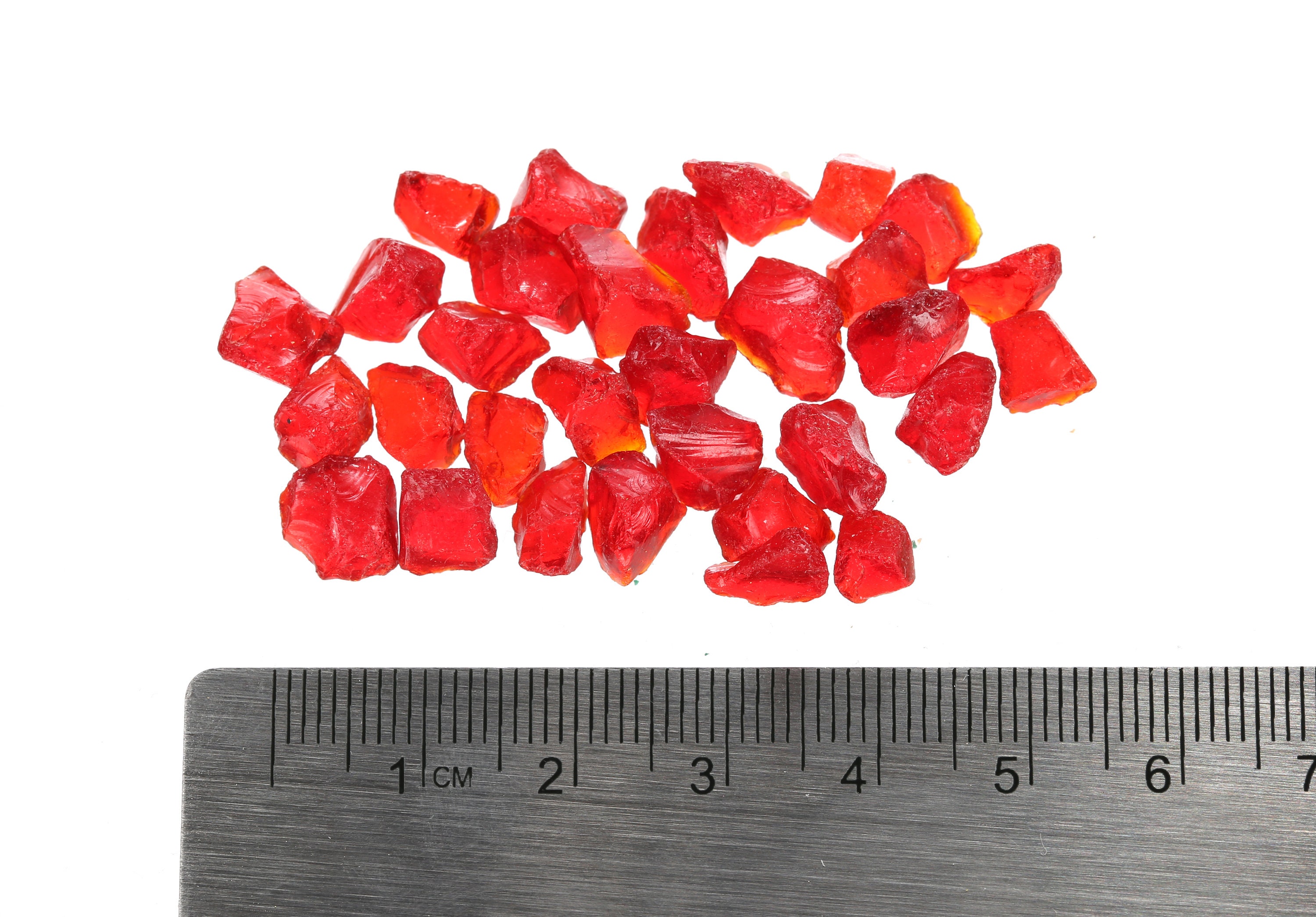 Small Raw Ruby Colored Quartz Pieces Rough Ruby Quartz | Etsy