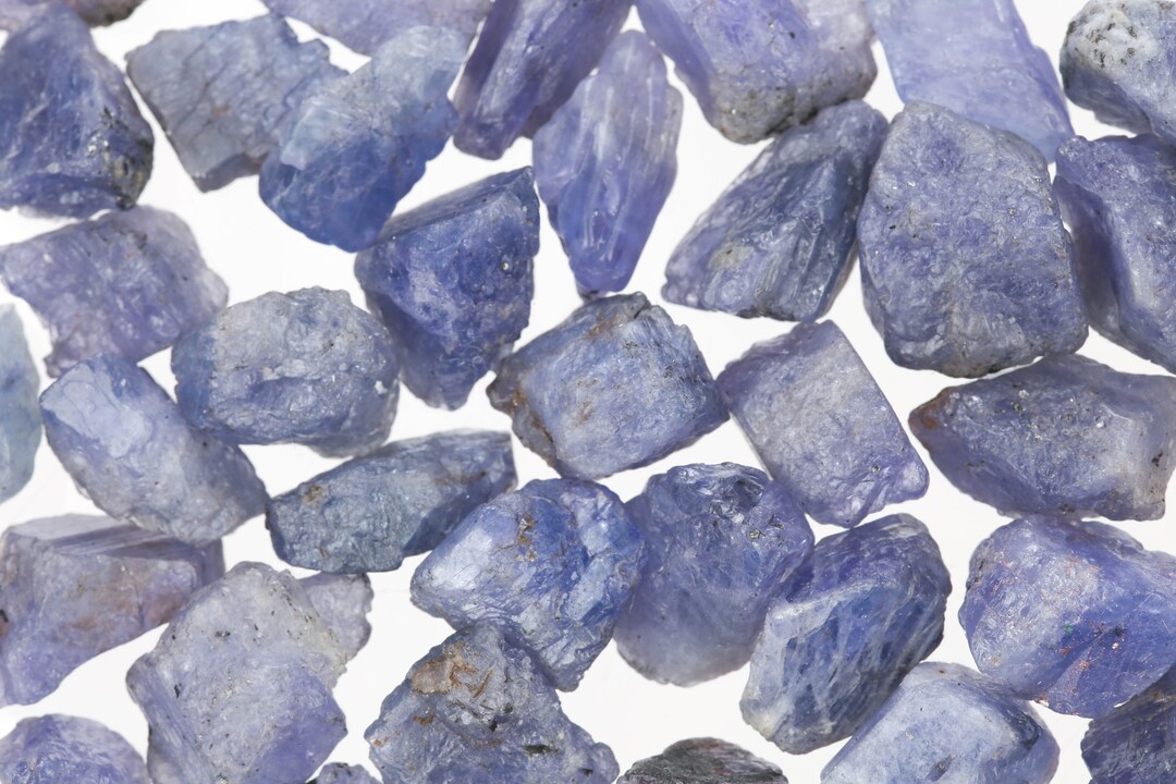 Raw Tanzanite Pieces, Rough Tanzanite, Genuine Tanzanite Crystal ...