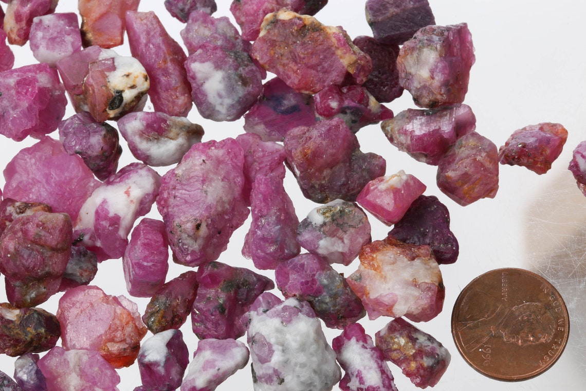 Raw Ruby Pieces Rough Ruby Genuine Uncut Ruby Crystal July - Etsy Raw Ruby Pieces Rough Ruby Genuine Uncut Ruby Crystal July - Etsy