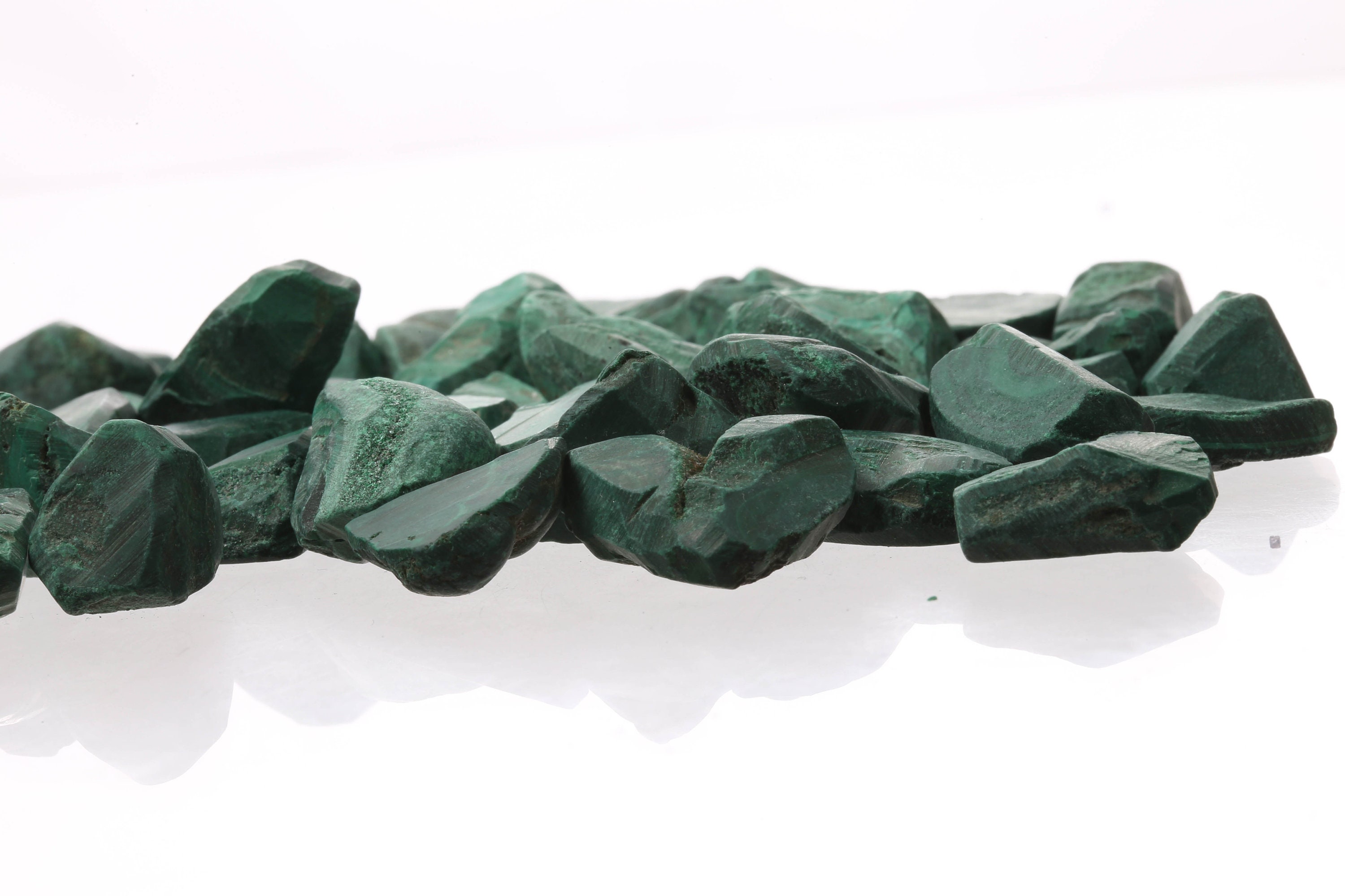 Raw Malachite Pieces, Rough Malachite, Genuine Malachite Crystal ...