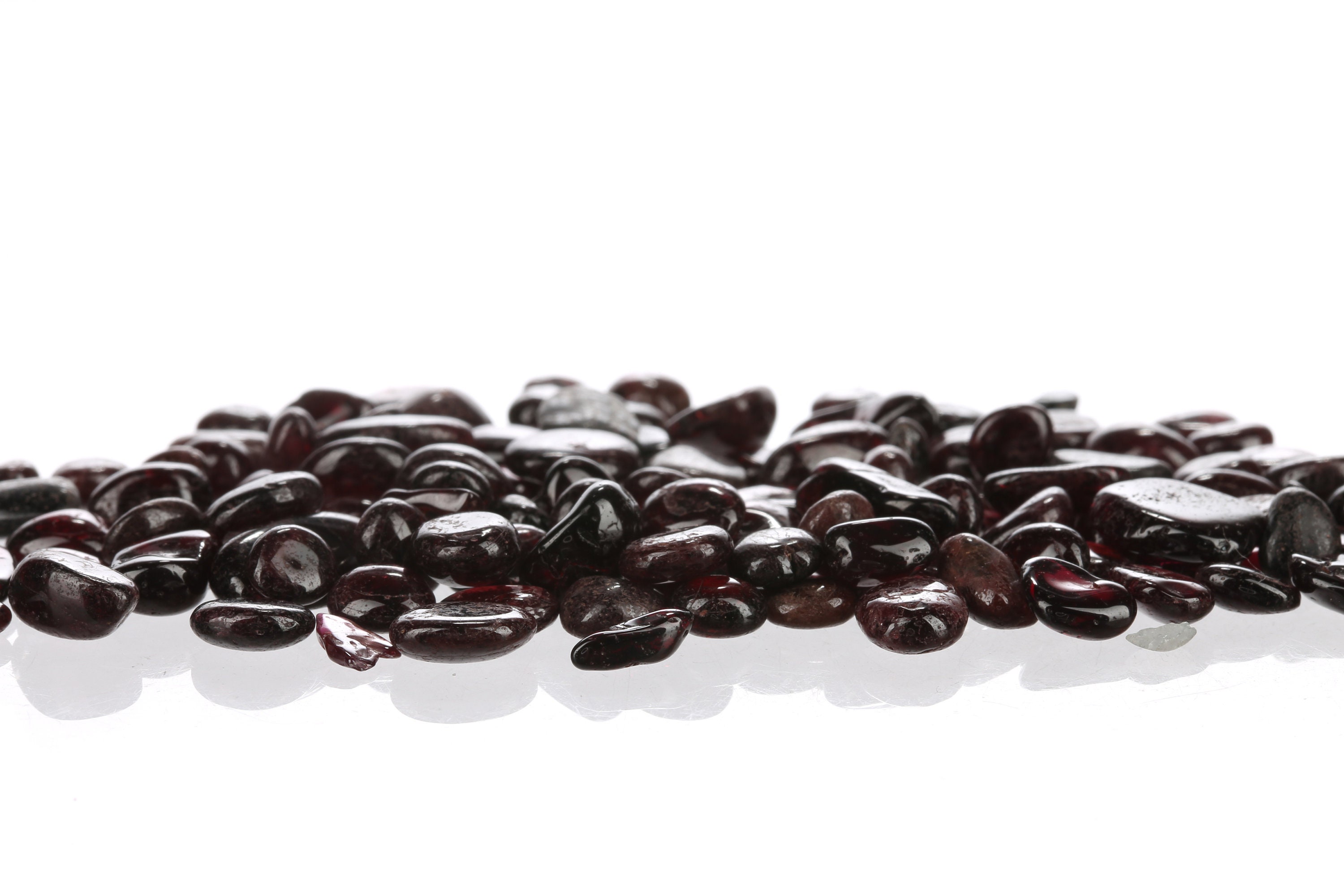 Tumbled Garnet Pieces, Raw Garnet, Genuine Uncut Garnet Crystal ...