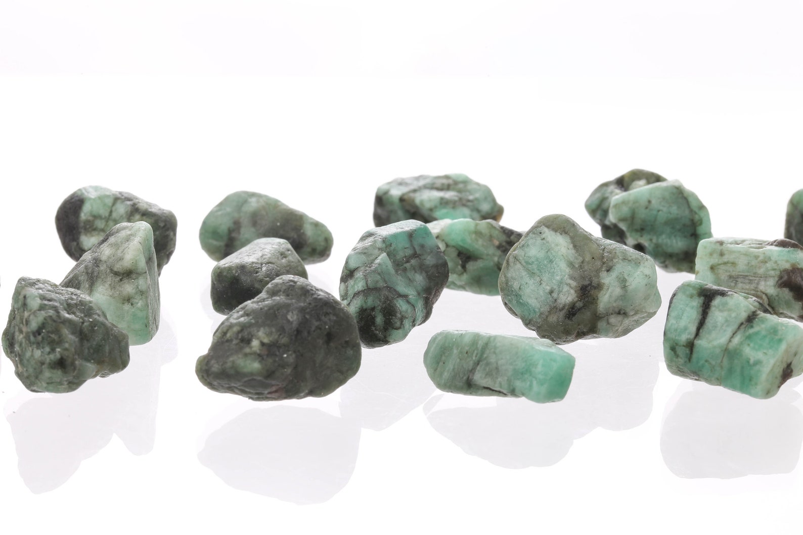Large Raw Emerald Pieces Rough Emerald Genuine Emerald - Etsy
